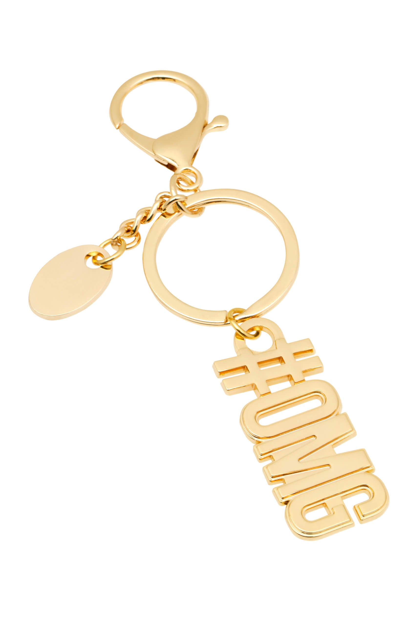 #OMG Gold Keyring - Mister Minit